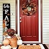 Amazon.com : Hello Fall Porch Sign 47.2"Thanksgiving Door Decoration ...