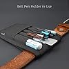 Amazon.com: Belt Pen Holder, Pencil Holder pouch, Pen Sleeve Case ...