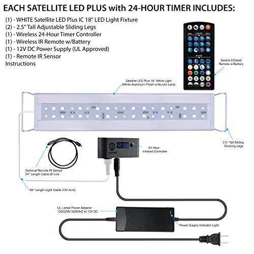 Snapklik.com : CURRENT USA 18-24 Inch Satellite Freshwater LED Plus ...