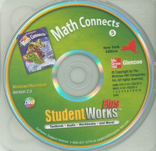 Amazon.com: NY Math Connects, Grade 5, StudentWorks Plus DVD : McGraw ...