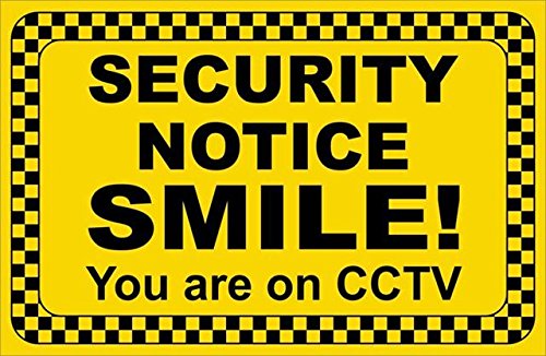 999Store under surveillance camera sign office supplies sunboard ...