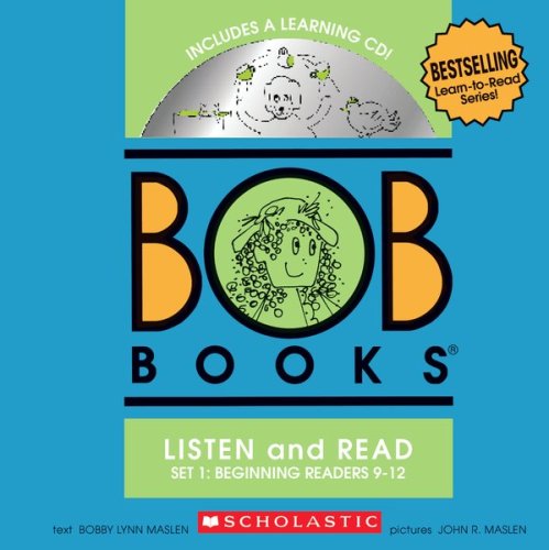 Amazon.com: BOB Books Set 1 Bind-up: Books #9-12 + CD: 9780545019200 ...