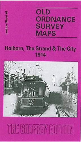 Holborn, Strand and City 1914: London Sheet 062.3 (Old Ordnance Survey ...
