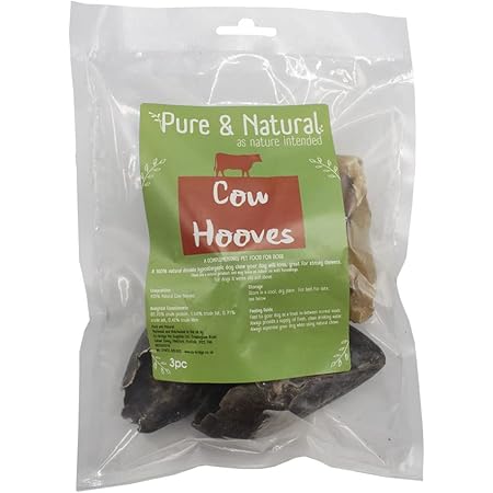 Empty Hooves x 1kg Natural Dog Treats Chews (approx 8-11) : Amazon.co ...