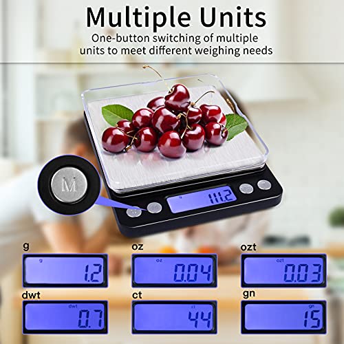 Buy Kitchen Digital Food Scale, High Accuracy Mini Food Scales Digital ...