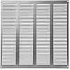 Repa Market Air Vent Cover 16x16 Inch (Outer Dimensions) Galvanized ...