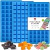 Amazon.com: Walfos Mini Square-Terrace Silicone Candy Molds 50 Cavities ...