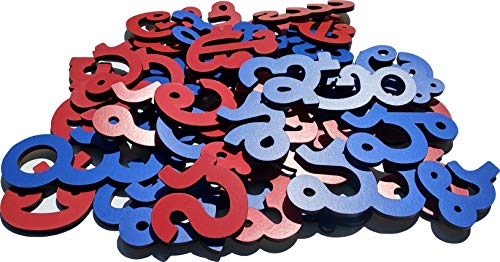 Cryo Craft Wooden Magnetic Kannada Alphabets/Letters: Buy Online in ...