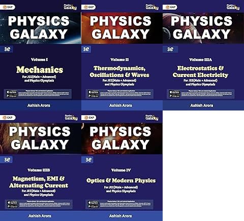 Physics Galaxy Series - Ashish Arora - Mechanics + Thermo + Electrostat ...