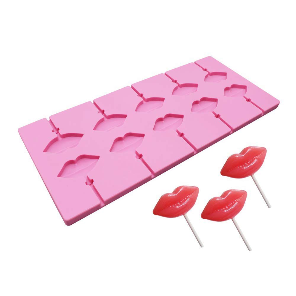 Lip Candy Lollipop Molds Bite Size Lips Candy Molds Confectionery