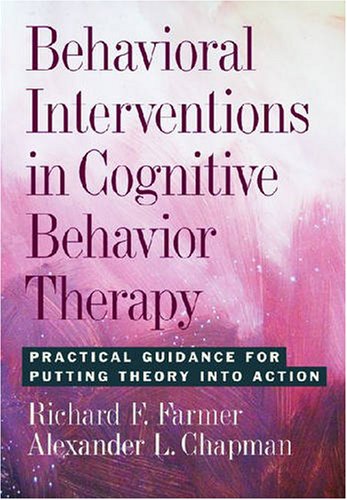 Amazon.com: Behavioral Interventions in Cognitive Behavior Therapy ...
