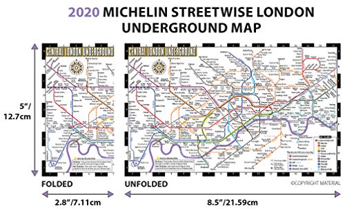 Streetwise London Underground Map - Laminated Map of the - Want It All