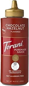 Amazon | 【Nature Kiosk】トラーニ チョコレート ヘーゼルナッツ ソース 468g ピュアメイド Torani Puremade Chocolate Hazelnut ...