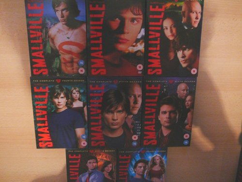Smallville - Complete Season 1-8 [DVD]: Amazon.co.uk: Tom Welling ...