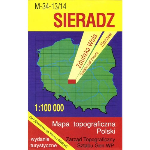 Sieradz Region Map: Unknown: 9788371350986: Amazon.com: Books