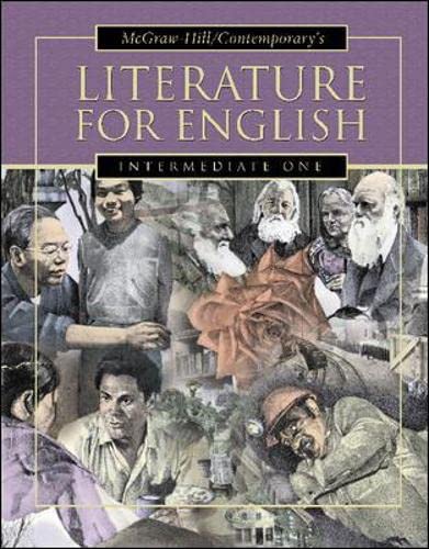Literature for English, Intermediate One Student Text: Goodman ...