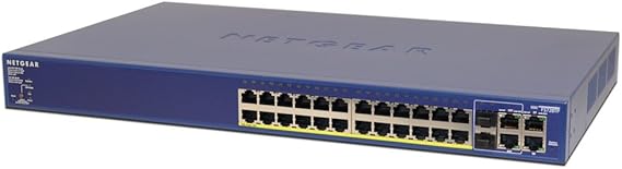 Amazon.com: NetGear FS728TP ProSafe 24-Port 10/100 Smart Switch w/ 4 ...