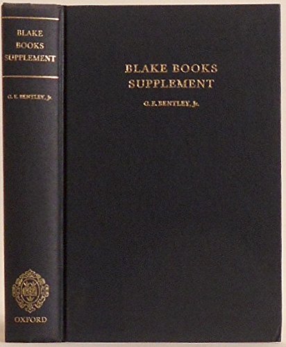 Amazon.com: Blake Books Supplement: A Bibliography of Publications and ...