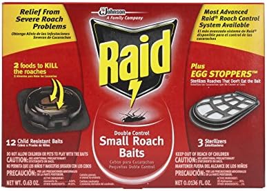 Amazon.com : Raid Roach Killer Baits, Plus Egg Stoppers, 12 count ...