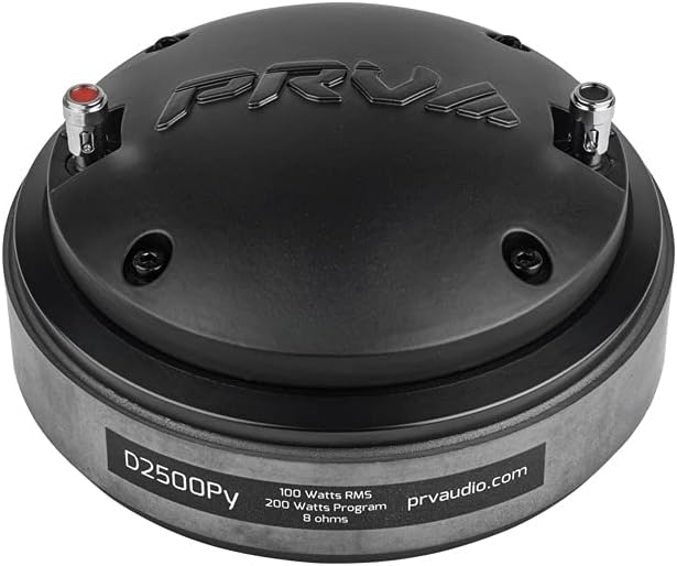 Amazon.com: PRV AUDIO WG2500Ti Titanium 2" Exit 8 ohms 2.5" VC Pro ...