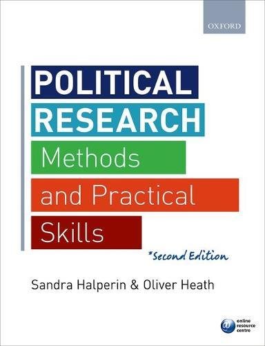 Buy Political Research: Methods and Practical Skills Book Online at Low ...