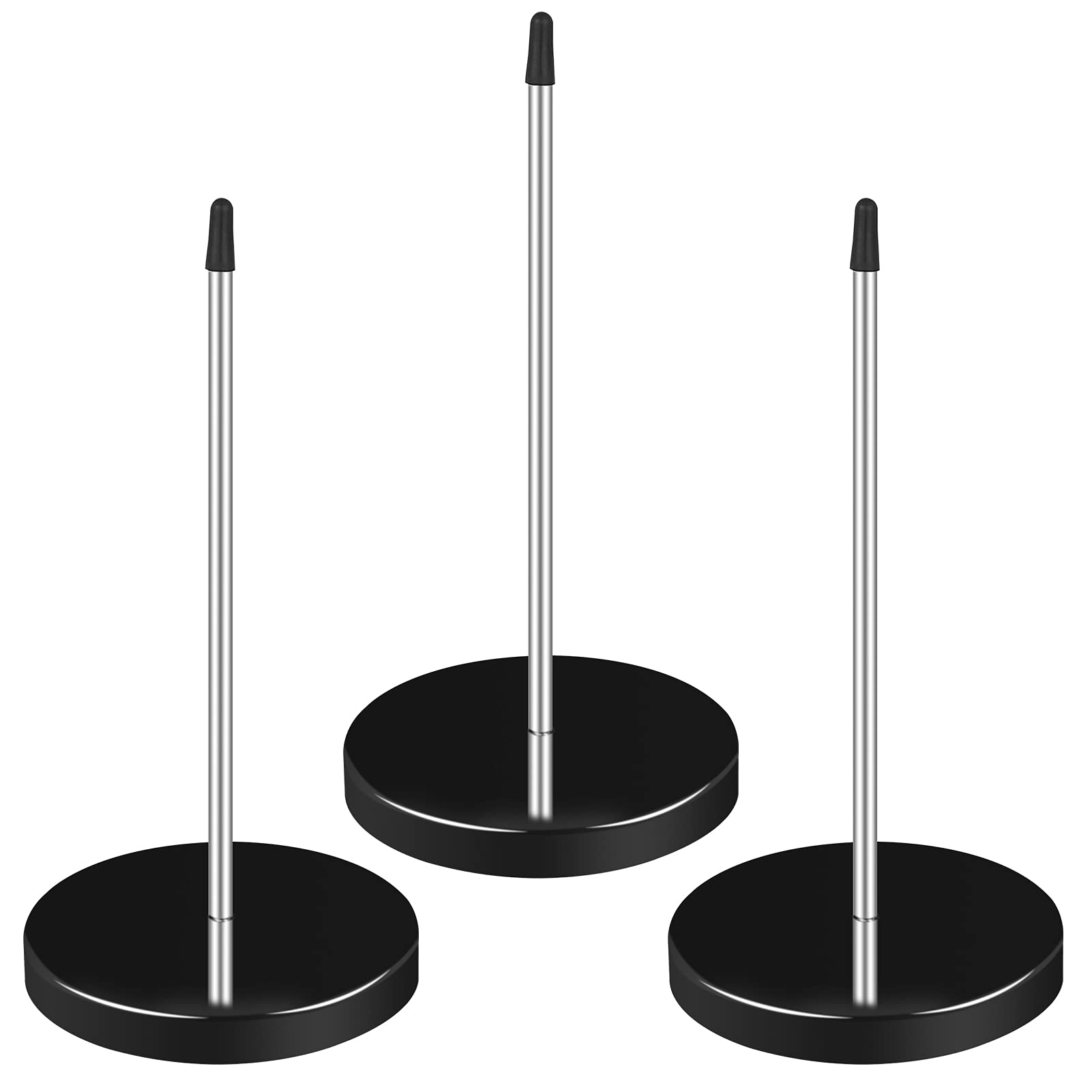 Sospiro3pcs Receipt Spike Metal Bill Holder Straight Rod Spike ...