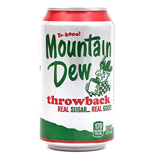 Mountain Dew Throwback Can