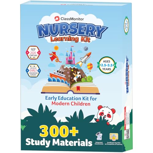ClassMonitor Nursery Learning Kit for Kids 2 3 4 Years | 300 ...