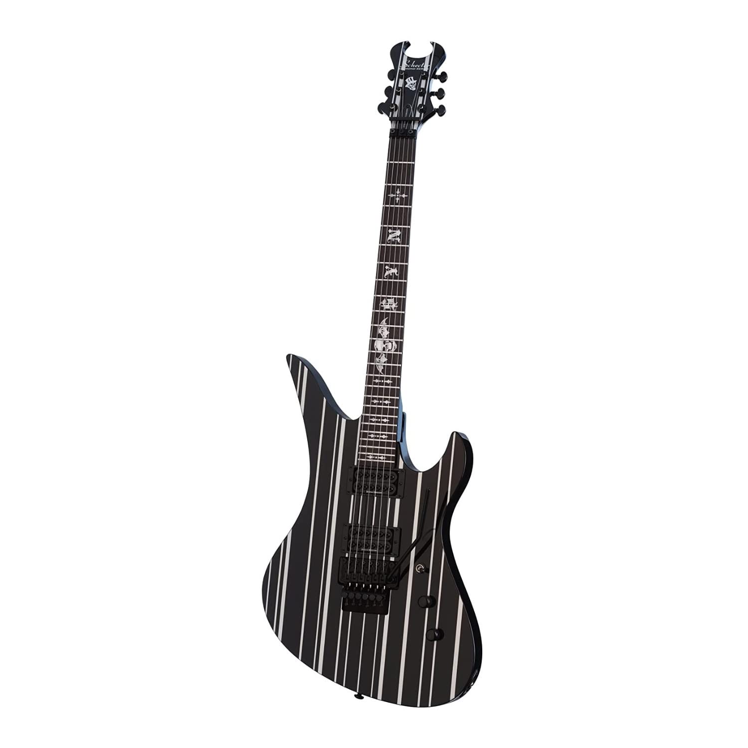 Schecter 6 String Solid-Body Electric Guitar, Gloss Black (1739 ...