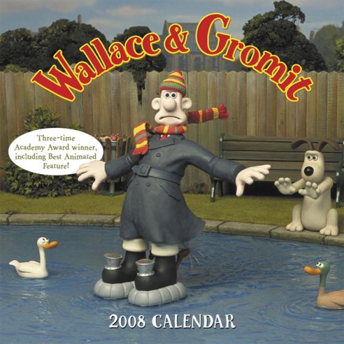 Amazon | Wallace & Gromit 2008 Wall Calendar | Aardman Animations | 輸入版 ...