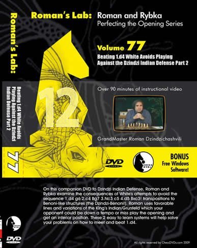 Amazon.com: Roman's Lab 77 Beating 1.d4 against Dzindzi Indian Defense ...