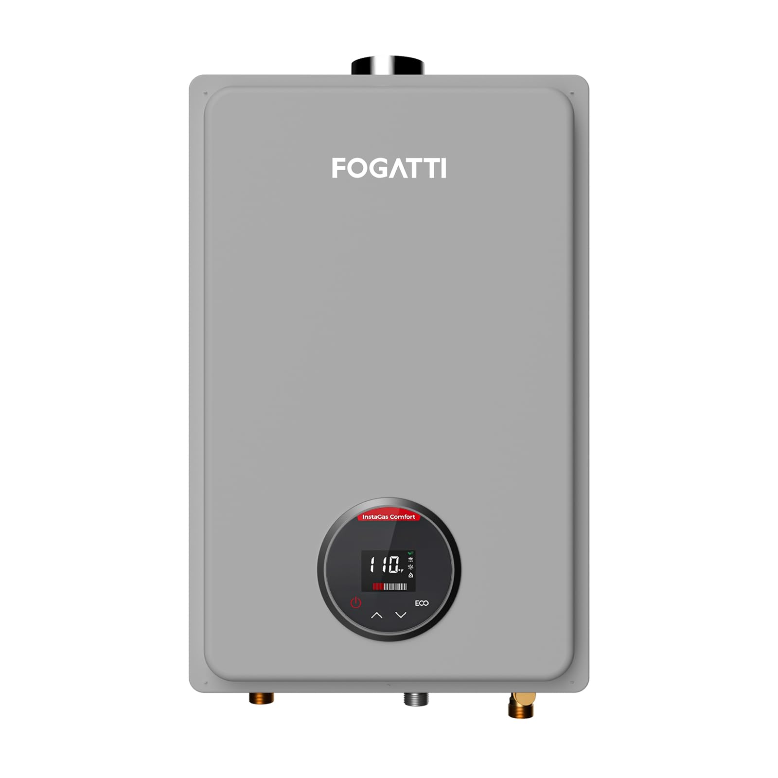 FOGATTI Propane Tankless Water Heater - Indoor Installation Up to 5.1 ...