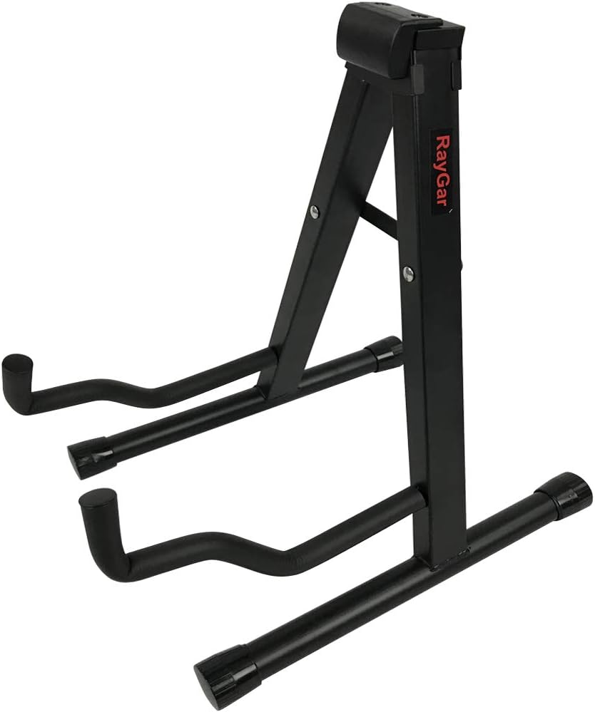 RockJam Universal Portable A-frame Guitar Stand for Acoustic Guitar ...