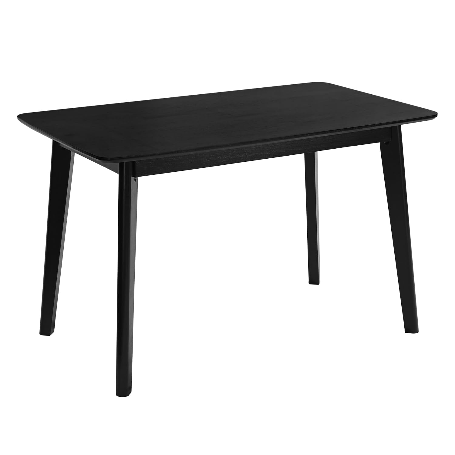 Snapklik.com : DELAVIN 47.2 Inch Solid Wood Dining Table, Mid Century ...