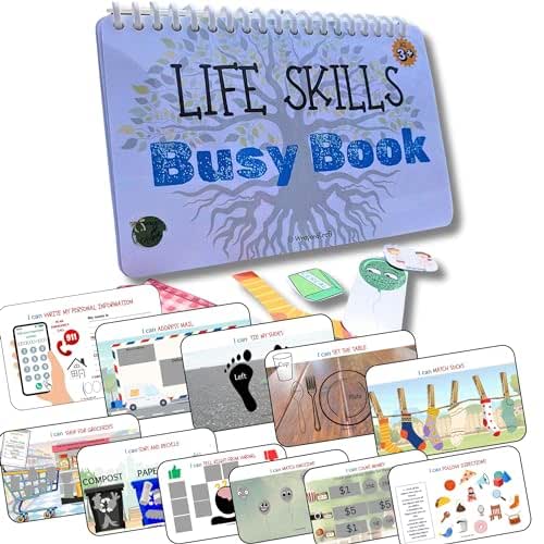 Amazon.com: Life Skills Busy Book Fully Assembled : Handmade Products