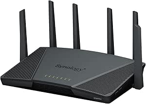 Amazon.com: Synology RT6600AX - Wireless Router - 4-Port Switch - GigE ...