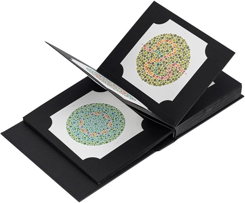 Libro de prueba de color de Ishihara 2024 38 placas para evaluar la ...