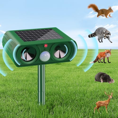 Top 10 Outdoor Ultrasonic Rodent Repeller of 2022 - Katynel