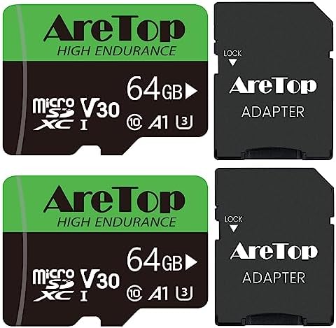 Amazon Basics MicroSDXC UHS-I Class 10 Memory Card with Full Size ...