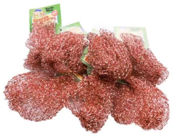 Amazon.com : Turtle Nose Copper Scrubbing Pads/Multi-Purpose Scrubbing ...