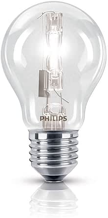 Philips 42W E27 Edison Screw Halogen EcoClassic Traditional Bulb, Eqv ...
