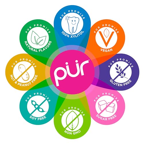 Snapklik.com : PUR Jumbo Gum Aspartame Free Chewing Gum 100% Xylitol ...