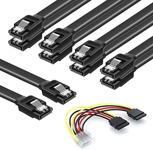 Amazon.com: StarTech.com 12 Inch (30cm) Round SATA Cable - Latching ...