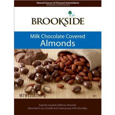 Amazon.com : Brookside Milk Chocolate Almonds - 2 lb. : Candy And ...