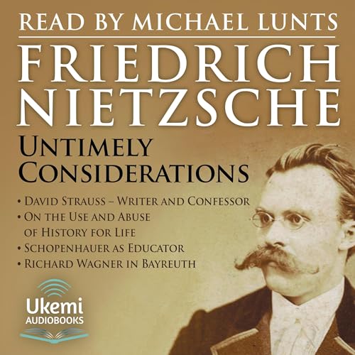 Amazon.com: Untimely Considerations (Audible Audio Edition): Friedrich ...