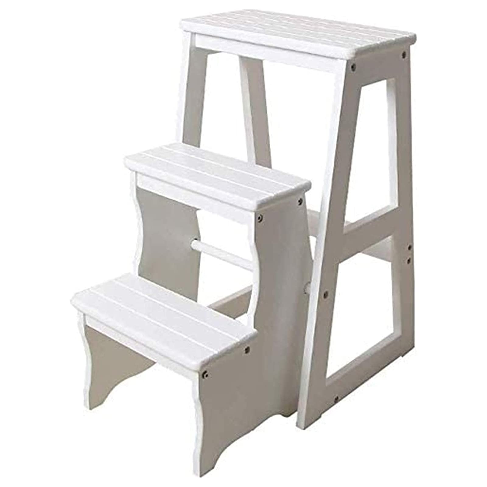 Buy Portable Step Stool Step Stool Three-Tier Step Stairs Stool Ladder ...