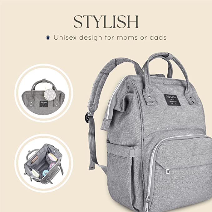 Dodo Baby Diaper Bag Backpack – Multifunctional Travel Diaper Bags ...