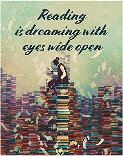 Amazon.com: Reading is Dreaming with Eyes Wide Open Fine Art Print ...