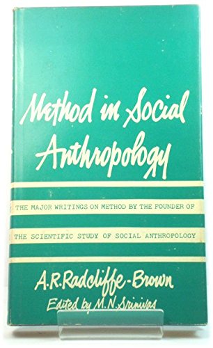 Buy Method in Social Anthropology Book Online at Low Prices in India ...