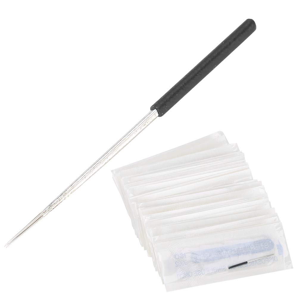 Amazon.com: Microblading Needles, 50pcs Manual Eyebrow Permanent Makeup ...